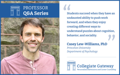 7 Qs with Professor Casey Lew-Williams - Collegiate Gateway